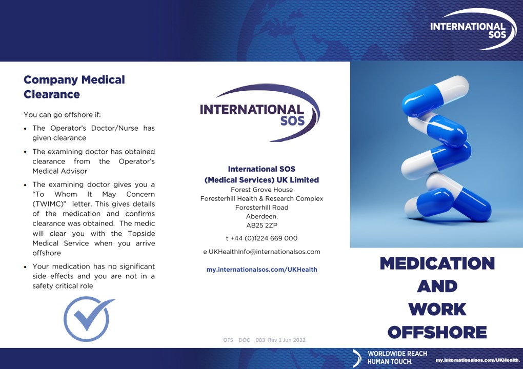 Offshore Medicals | International SOS